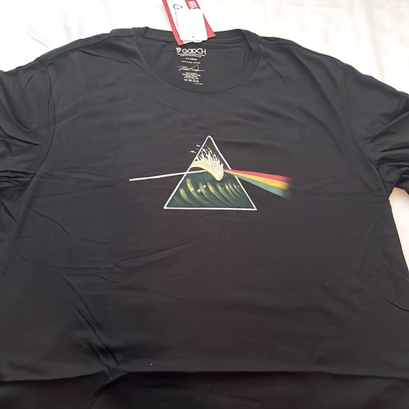 Gooch | Shirts | Gooch Retro Surfskate 0 Cotton Black Tee | Poshmark